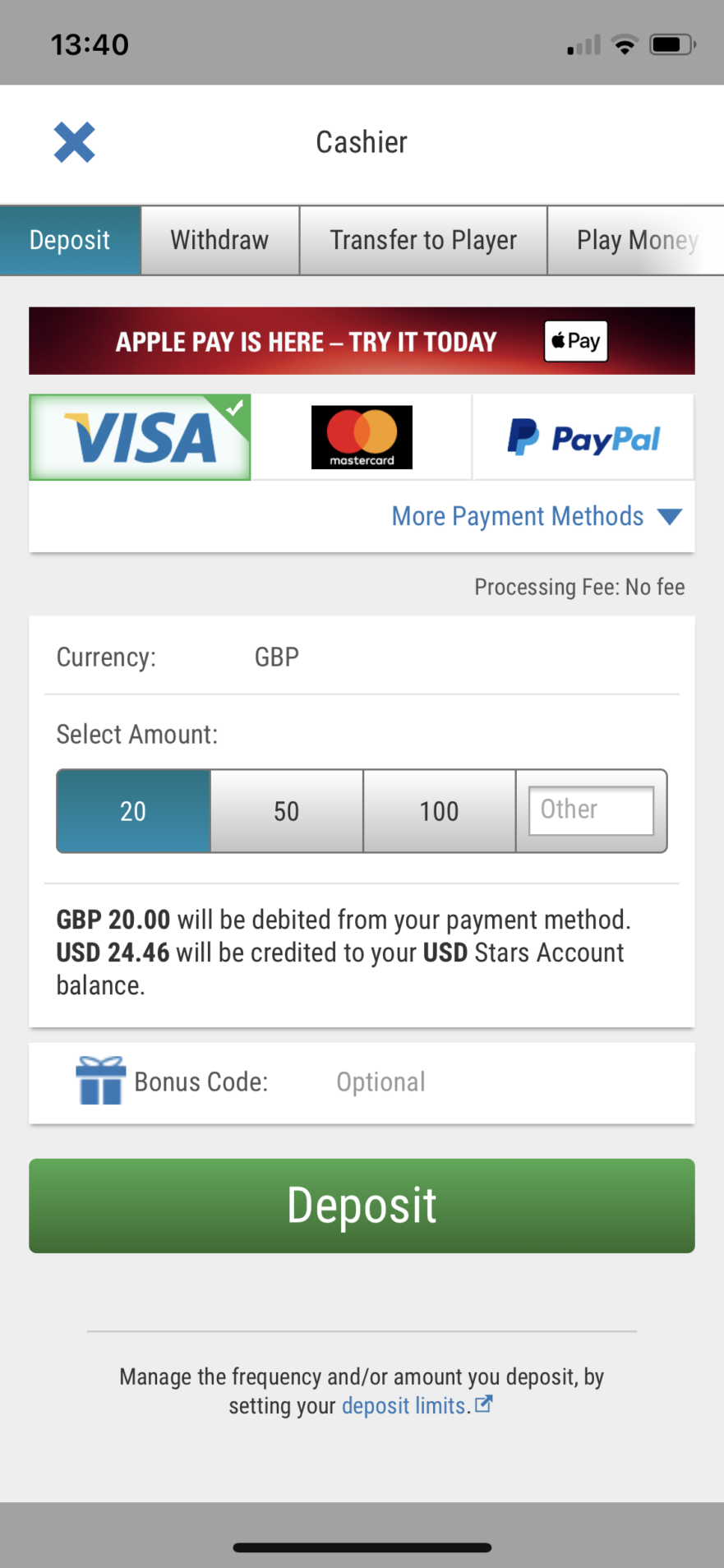 PokerStars App - New Online Poker